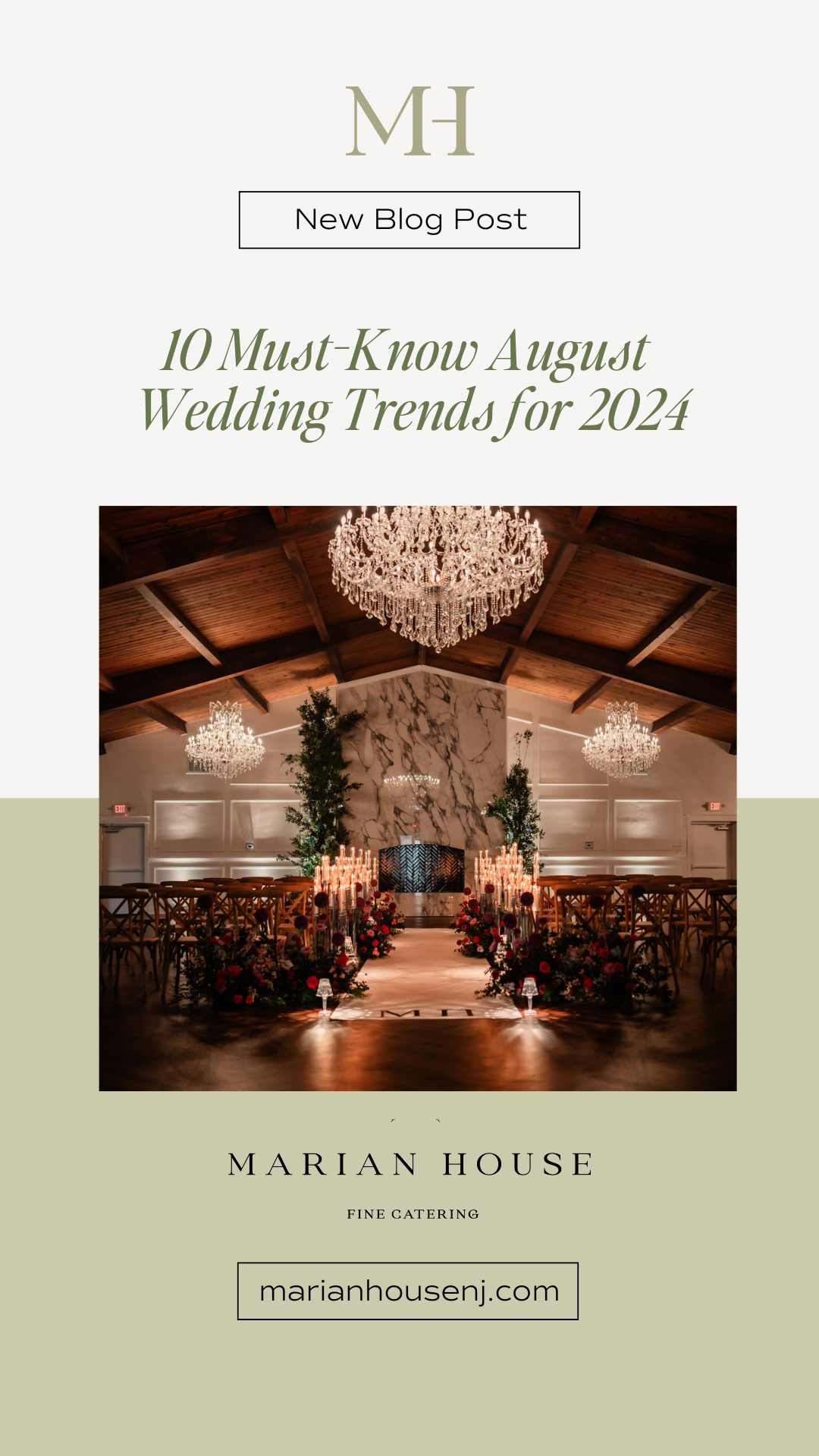 10 Must-Know August Wedding Trends for 2024 | South NJ Venue